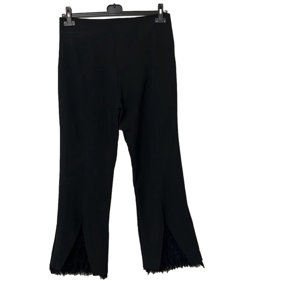 Revamped | Pants & Jumpsuits | Revamped Lace Trim Wide Leg Trousers ...